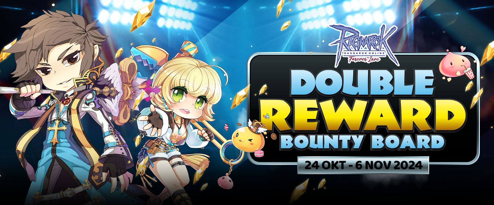 RAGNAROK : FOREVER LOVE | Double Bounty Board - Oktober 2024